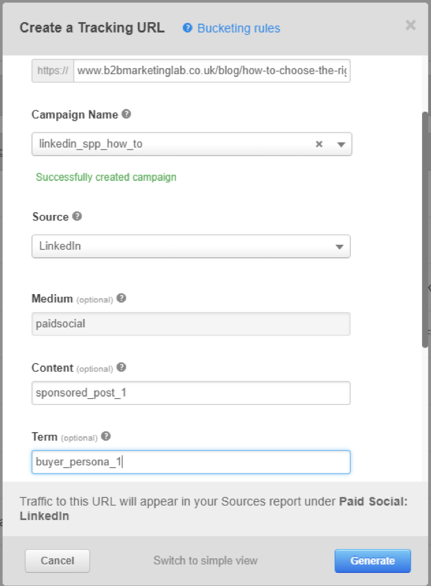 HubSpot Tracking Links - How to create custom tracking URLs